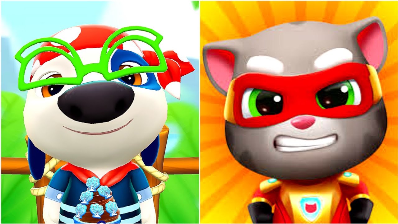 Talking Tom 2, Talking Tom Gold Run, Talking Hank Island, Talking Tom ...