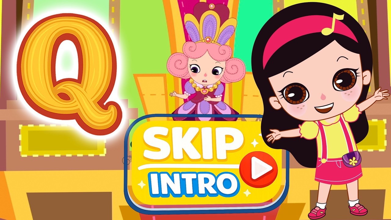 Skip Intro | Q for Queen | Olive ABC – Learning Episodes - YouTube