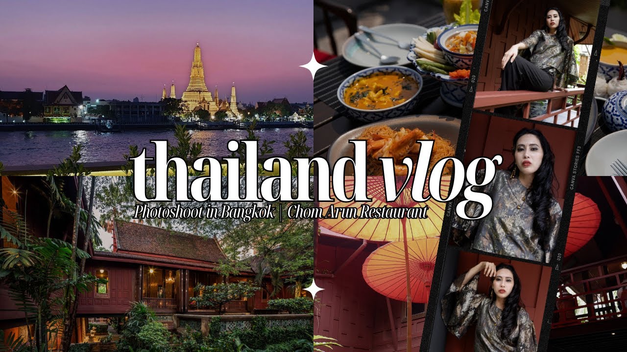 Photoshoot in Bangkok | Chom Arun Restaurant | Es Jhay TV - YouTube
