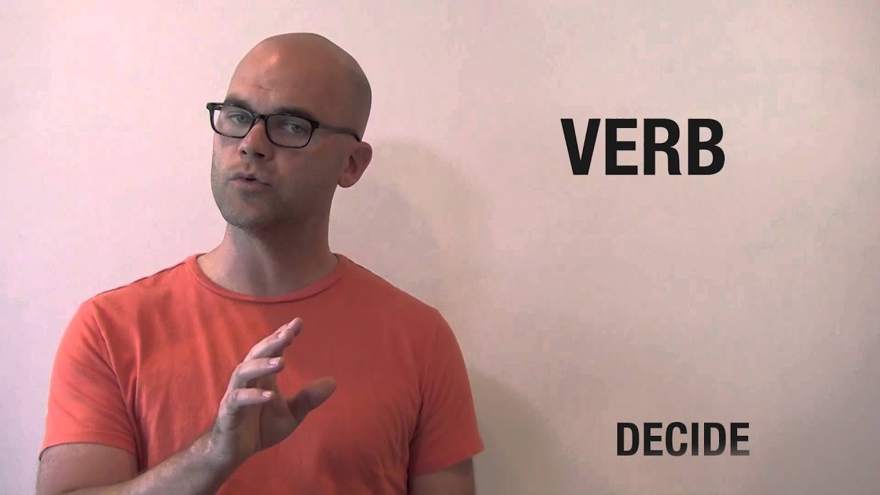 Decide | Learn English words every day with Spotlight - YouTube