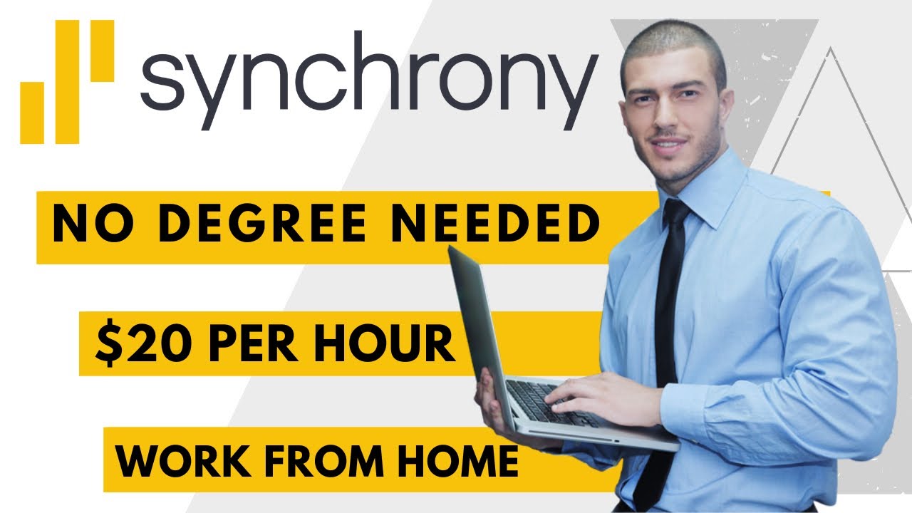 MAKE 20 PER HOUR TO WORK WITH SYNCHRONY WORK FROM HOME JOB REMOTE