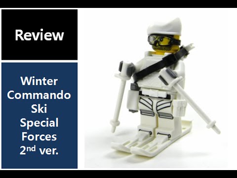 Lego Winter Commando custom review ver.2 (레고 윈터 특수부대 ver.2 리뷰,レゴ スキー 特殊 ...