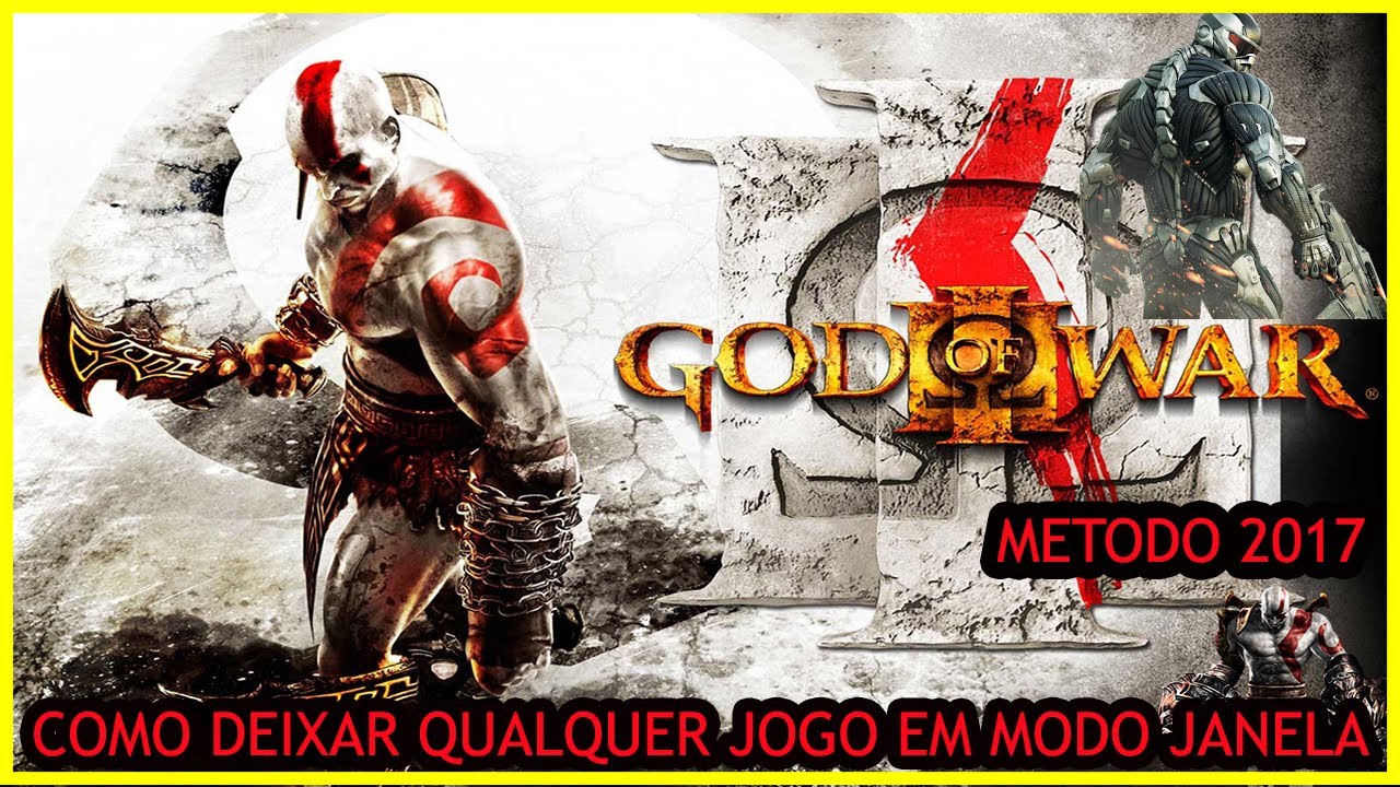 [Tutorial] Como Deixar Qualquer jogo em Modo Janela 2017 ☑️ - YouTube
