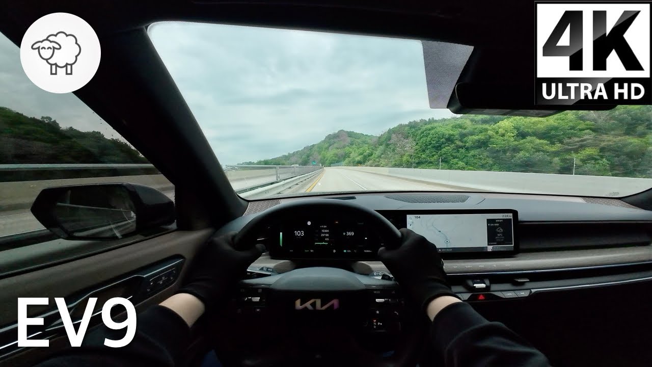 기아 EV9 1인칭 주행리뷰 : EV9 판매가 저조한 이유 - YouTube