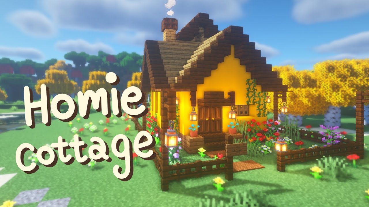 Minecraft - Let's build a Homie Cottage ! - YouTube