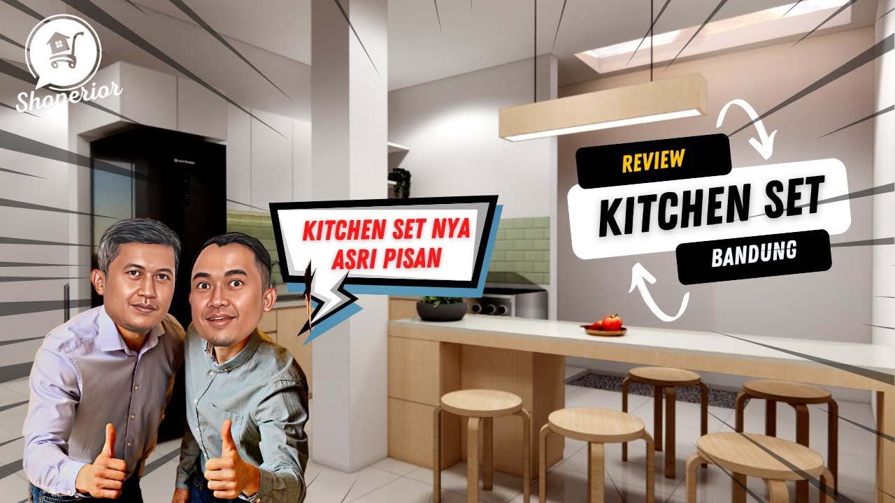 Inspirasi Kitchen Set Modern Bali Garden City View Bandung by Shoperior ...