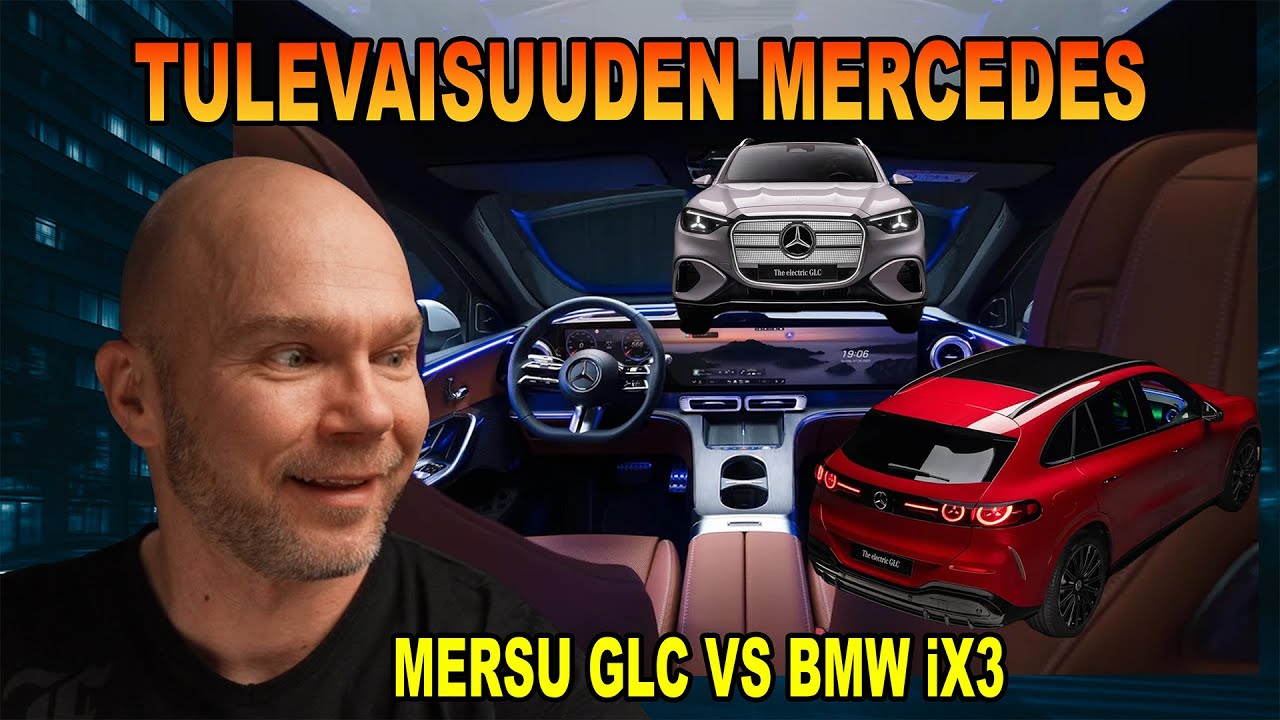 UUSI MERCEDES GLC EV näyttää Mersun tulevaisuuden suunnan - YouTube