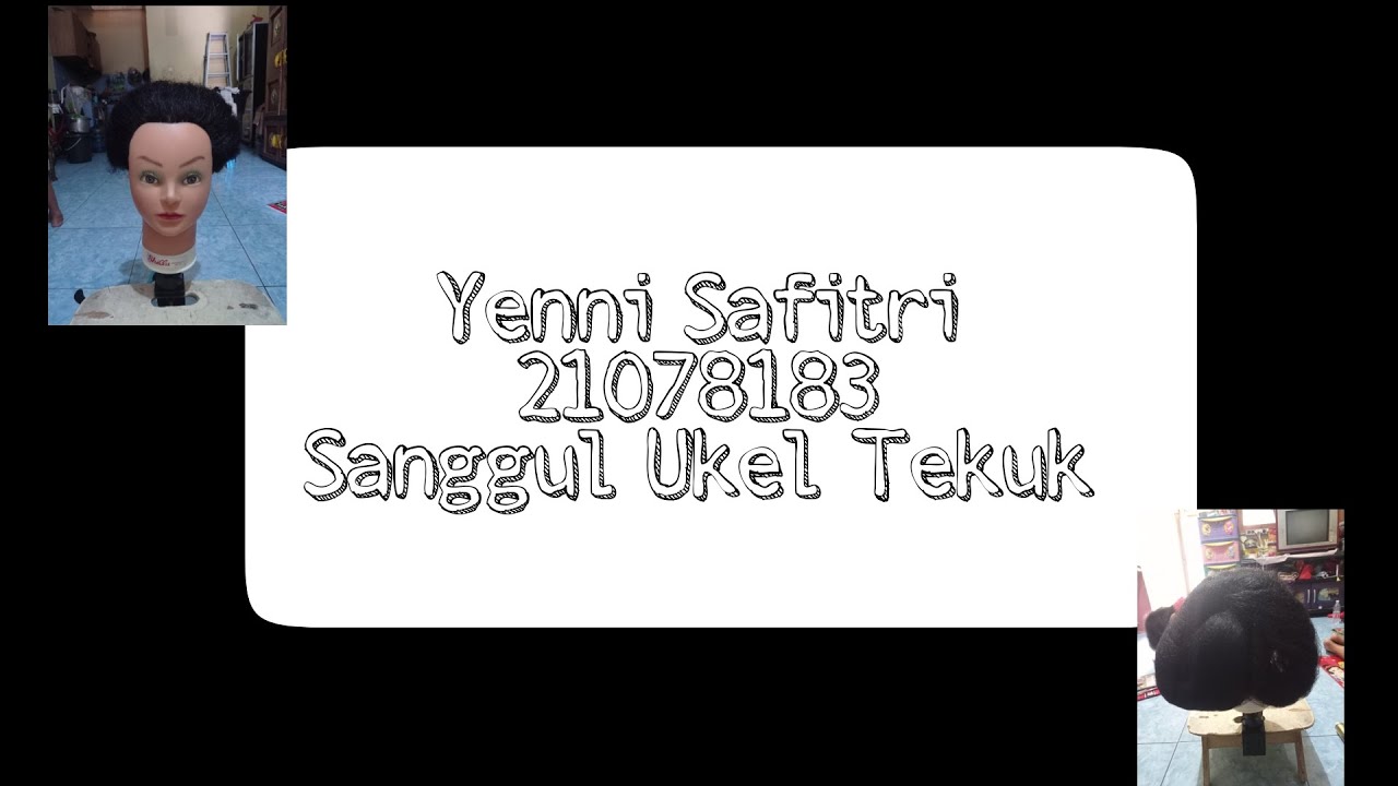 Tutorial Sanggul Ukel Tekuk - YouTube