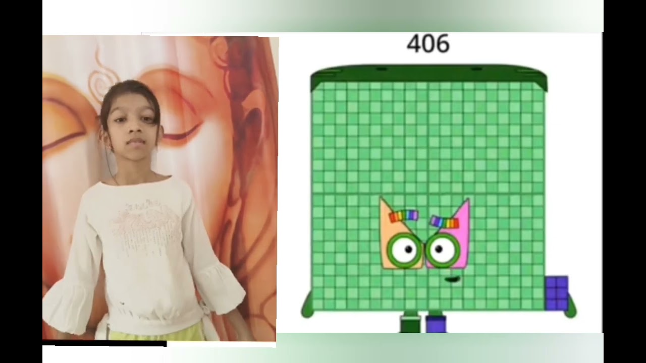 Numberblock band 401 to 410 with my dance steps - YouTube