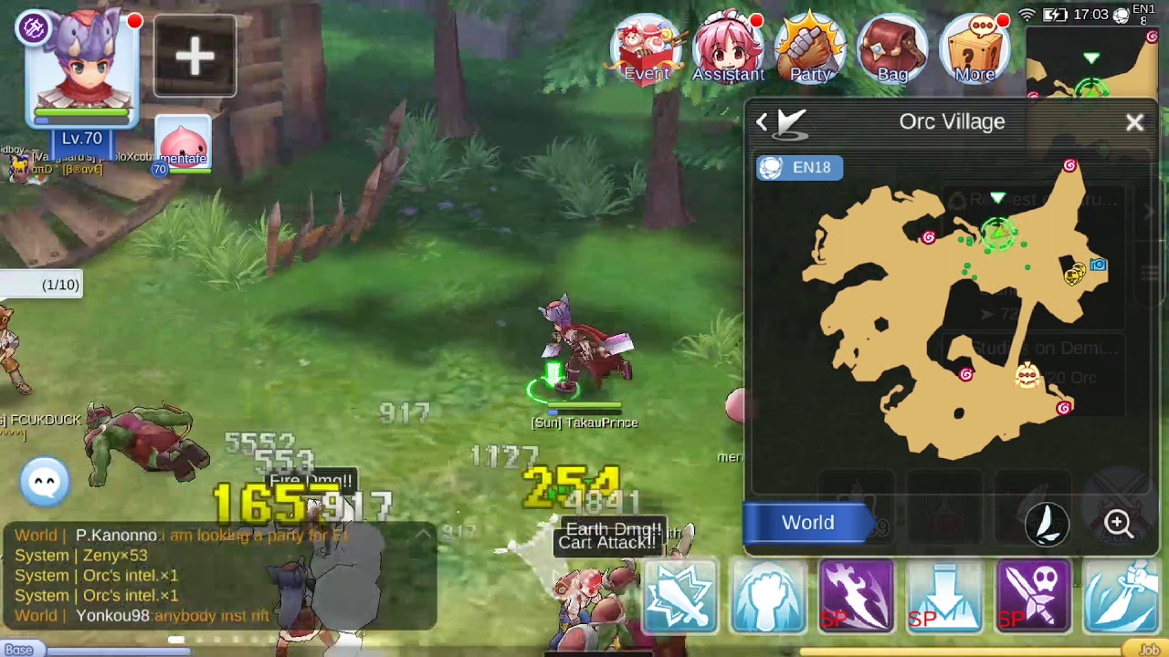 Ragnarok M:How To Collect 20 Orc Skull#Just In 3 Minutes - YouTube