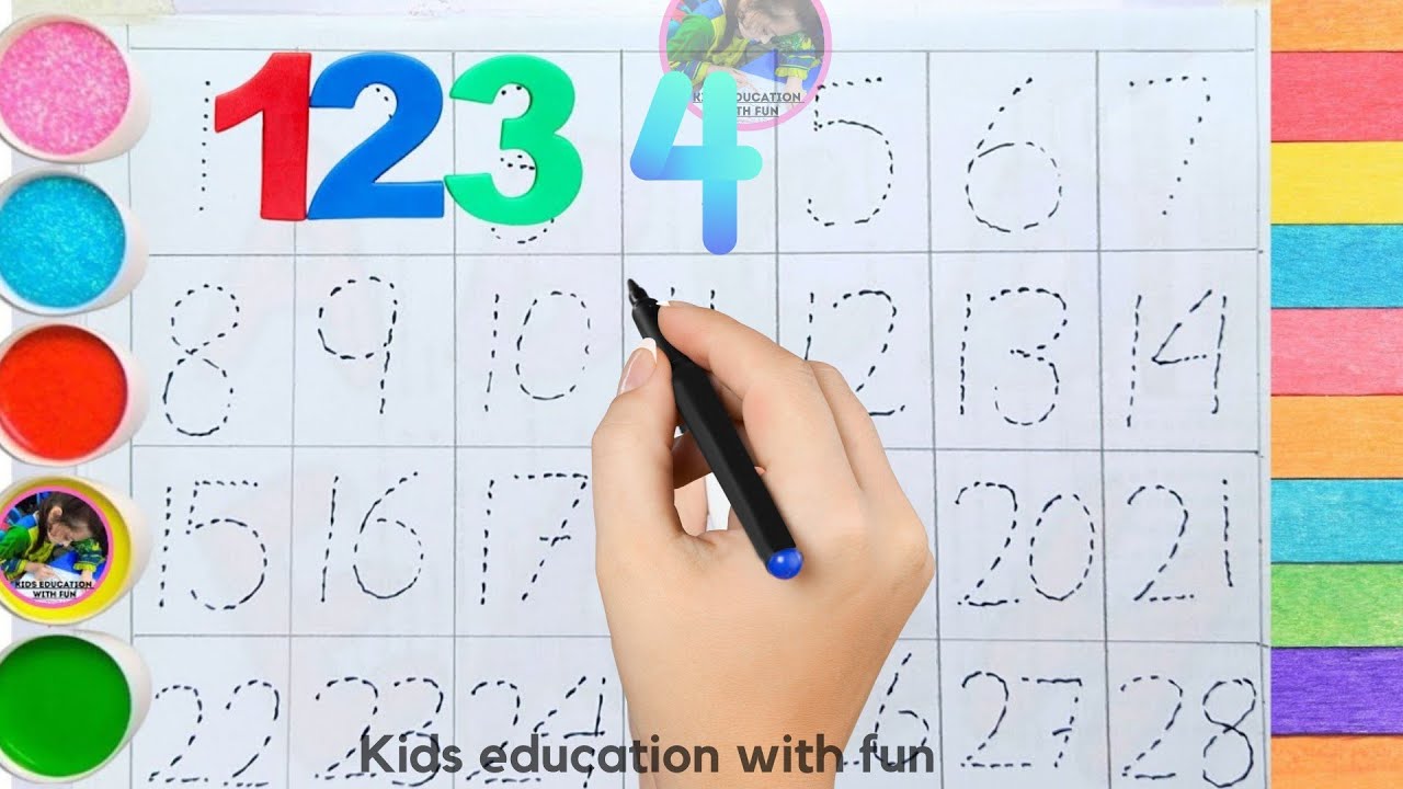 Counting Numbers For Kids From 1 to 80 | 12345 , Learn to Count ...