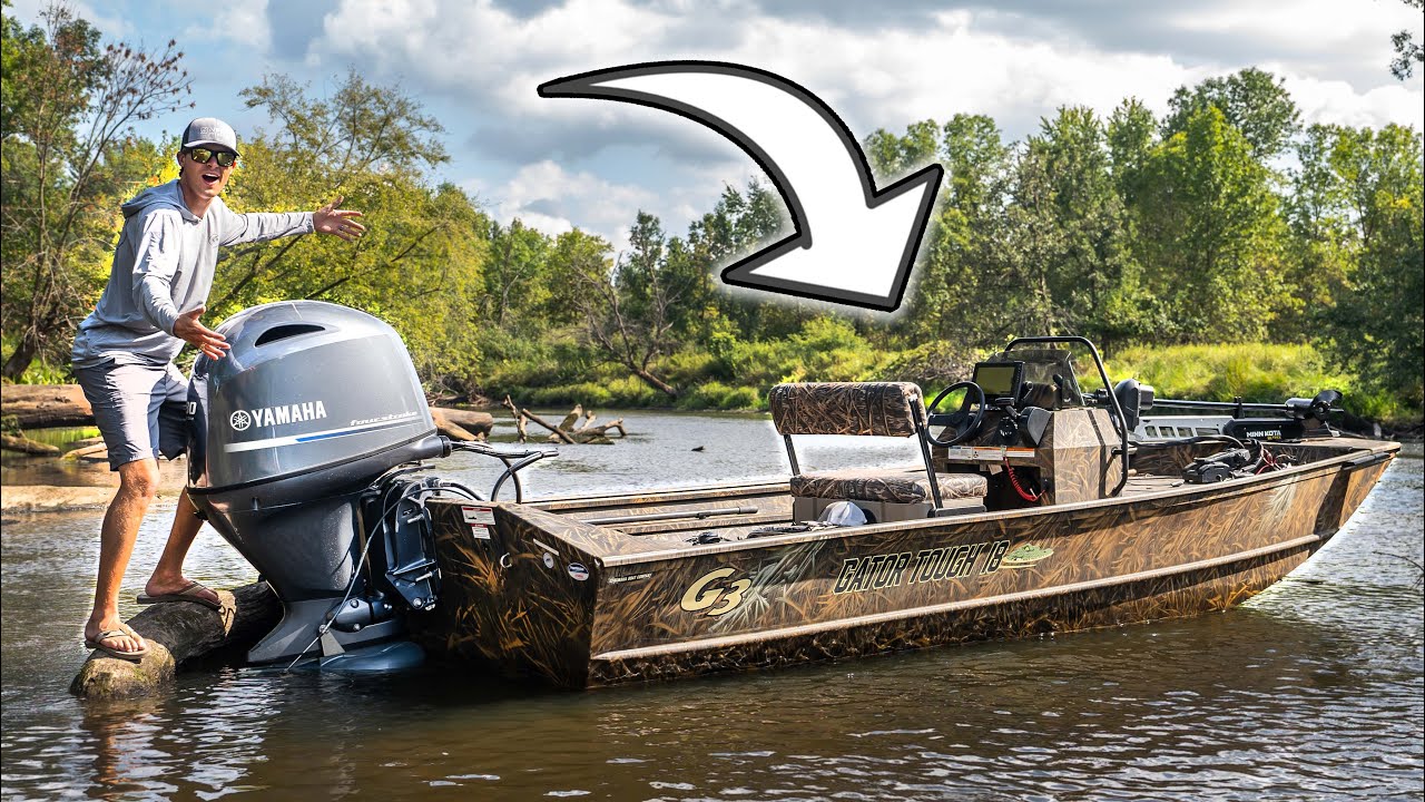 I Got THE COOLEST Fishing Boat EVER! - YouTube