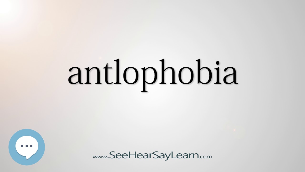 antlophobia (Every English Word Pronounced) 📕🔊🗣️😎 - YouTube