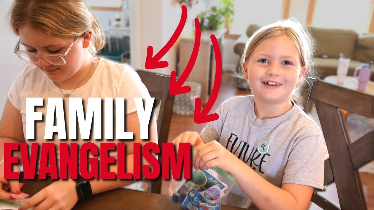 A Fun Way To Evangelize With Your Kids! Sharing The Gospel As A Family ...