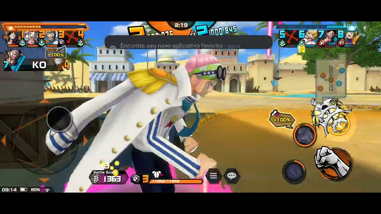 Gameplay de coby no one piece bounty rush Primeira gameplay - YouTube