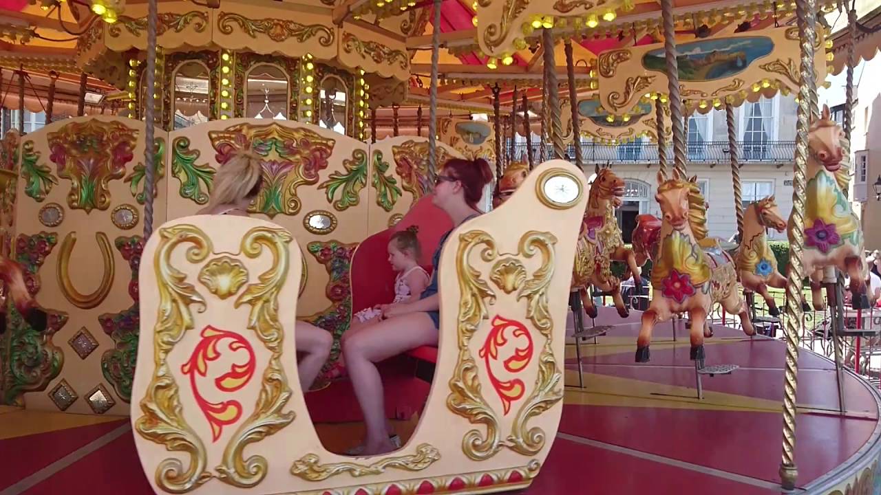 Carousel Merry-Go-Round Ride At Weymouth Sea Front, Weymouth, July 2016 ...