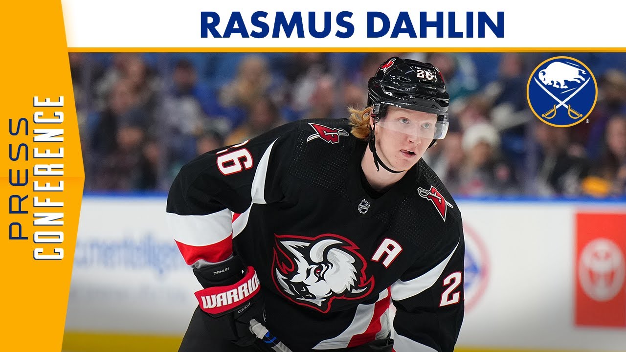 "We Never Took Our Foot Off The Gas" | Rasmus Dahlin After Buffalo ...