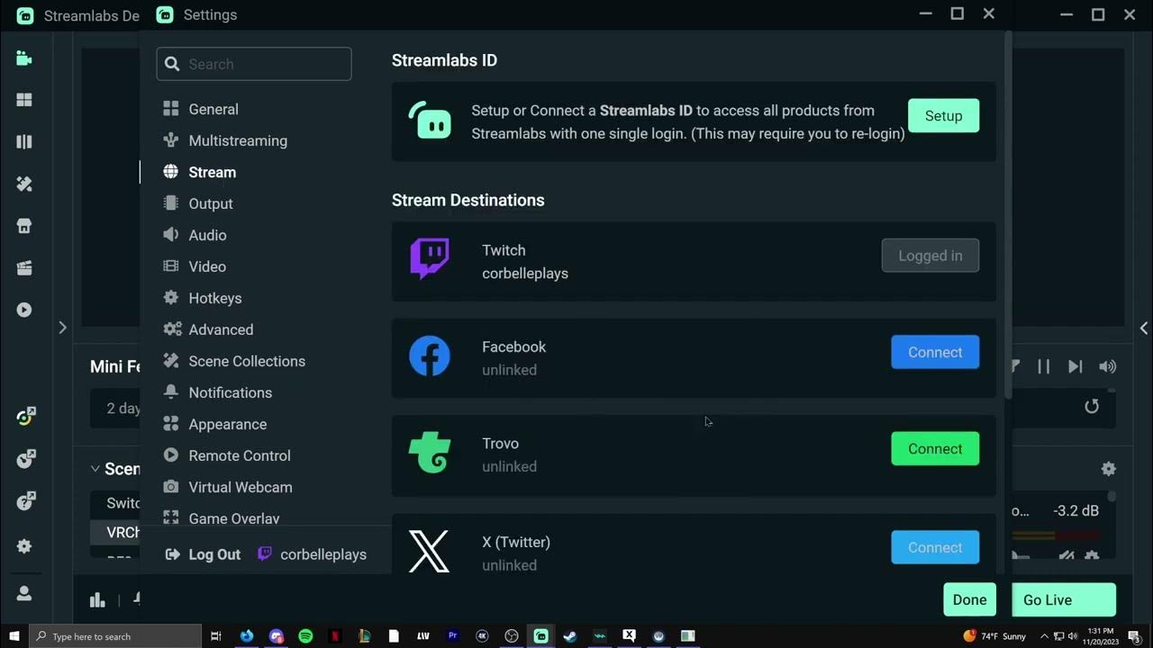Using VRCDN on Streamlabs OBS(SL-OBS) Tutorial - YouTube