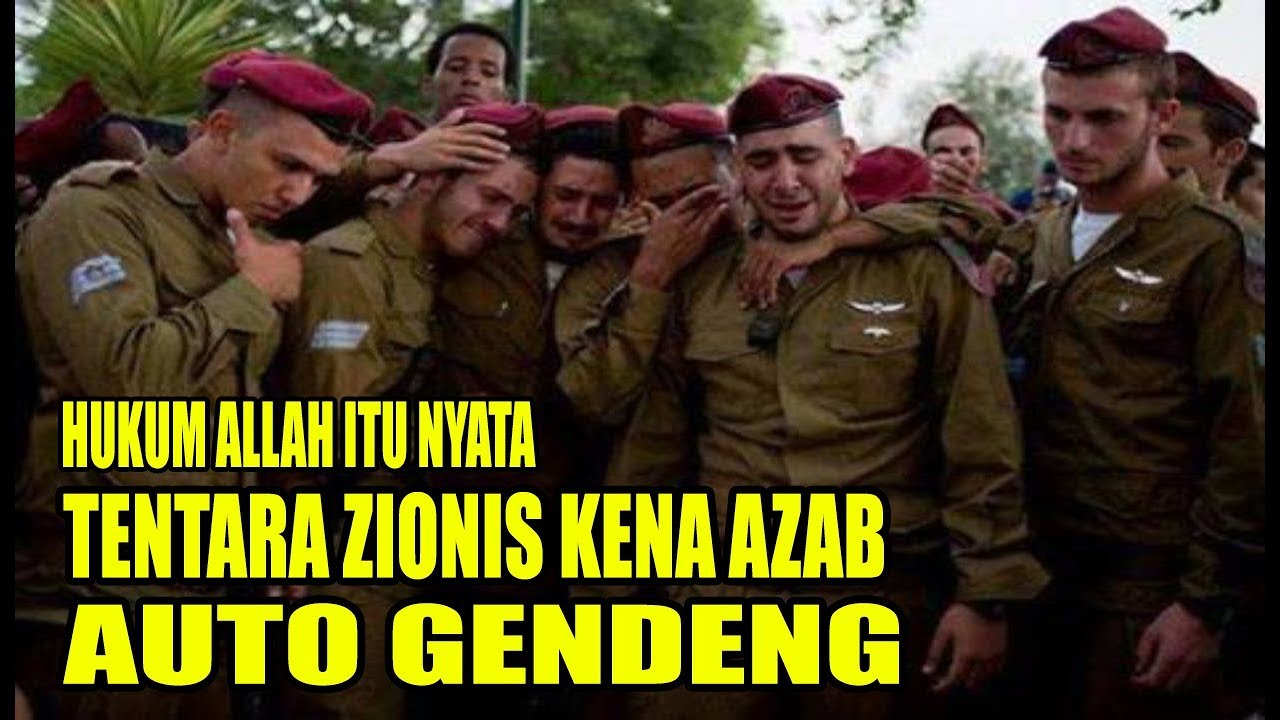 Azab ALLAH Itu Nyata Militer Israel Resah, 4500 Tentaranya Alami ...