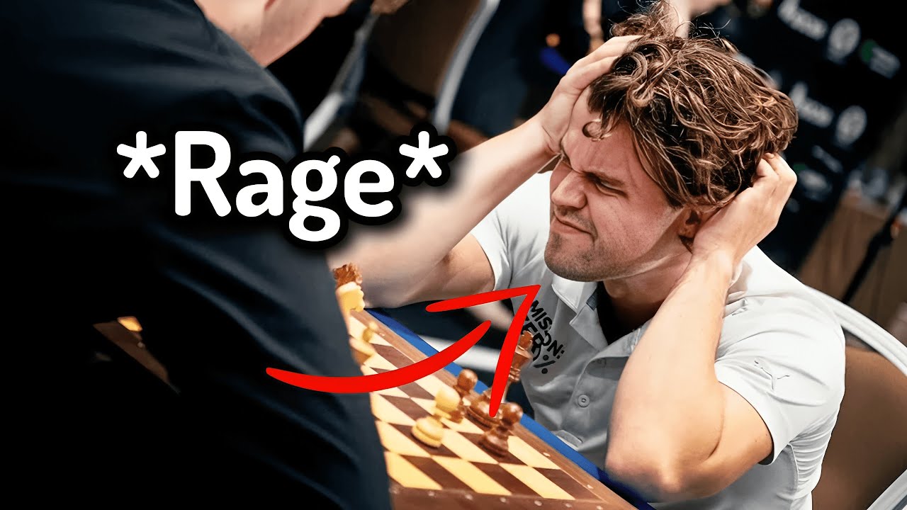 Magnus Carlsen's Most HILARIOUS Rages - YouTube