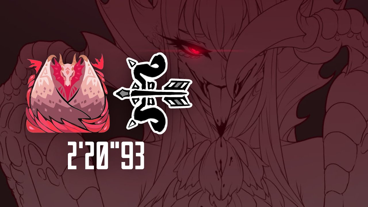 Fast Solo Bow Speedrun Monster Hunter Rise's "Crimson Moonlight Hunt ...