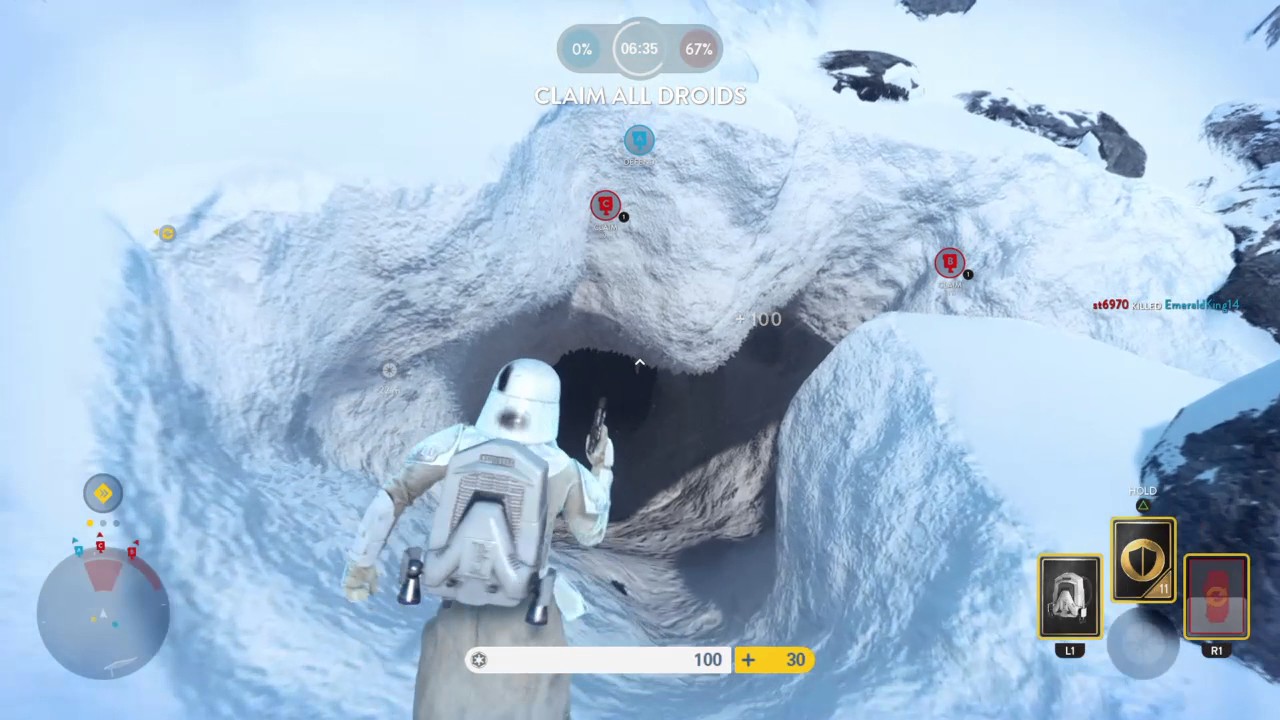 STAR WARS™ Battlefront™Droid Run HARD - YouTube