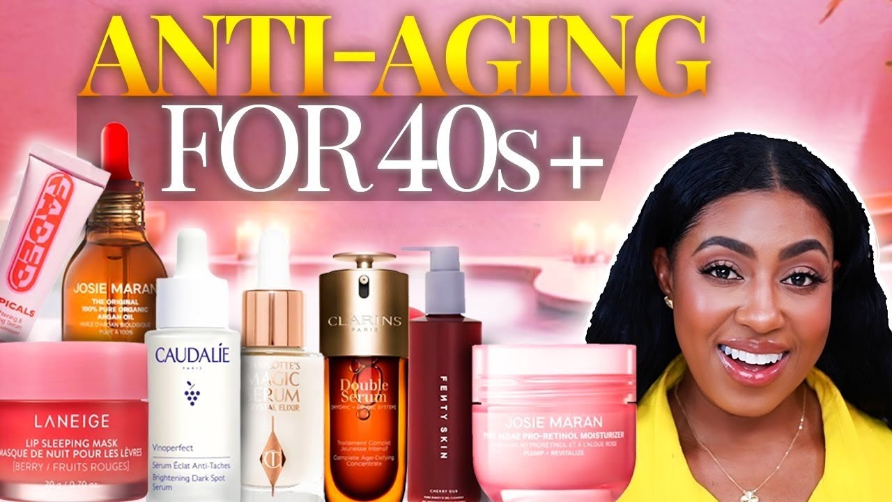 BEST ANTI-AGING SKINCARE FOR WOMEN OVER 40 | PRODUCTS THAT ACTUALLY ...