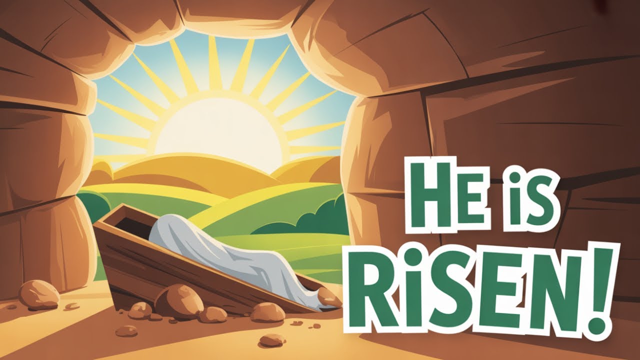 Jesus’ Death and Resurrection for Kids | The Easter Story #JesusStory # ...