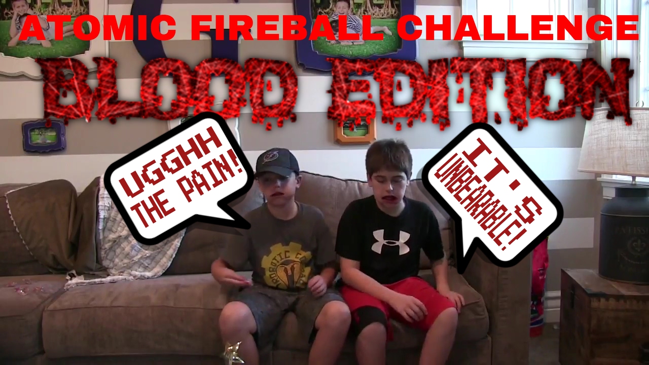 HOW TO MAKE YOUR MOUTH BLEED- Extreme Atomic Fireball Challenge - YouTube