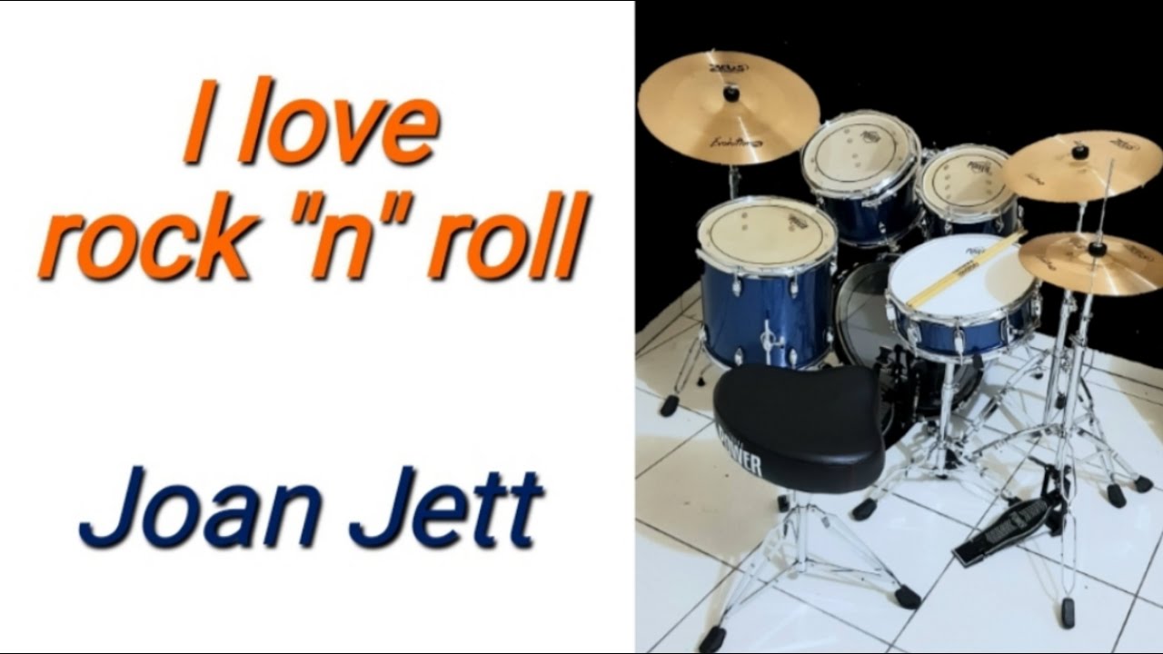 I love rock "n roll - Joan Jett (drum cover by EdrummerBR 🇧🇷) - YouTube