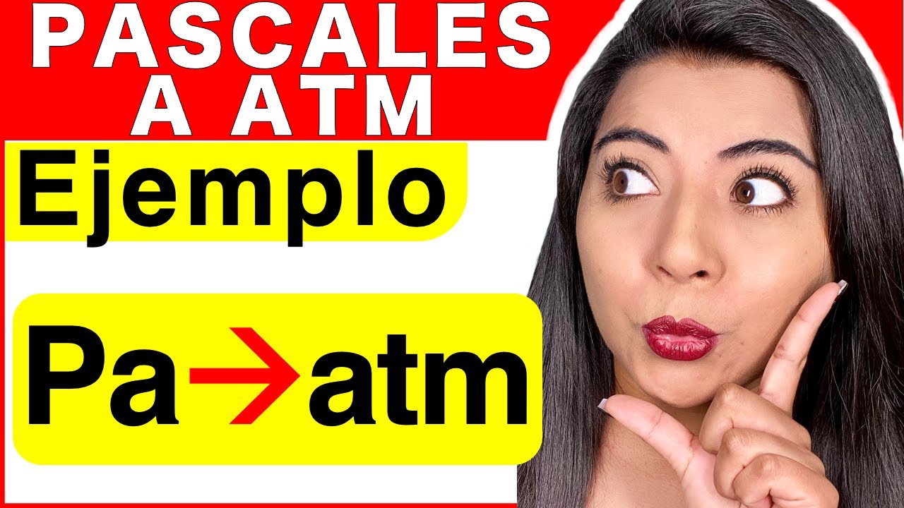 CONVERTIR De PASCALES A ATM SFERAS YouTube