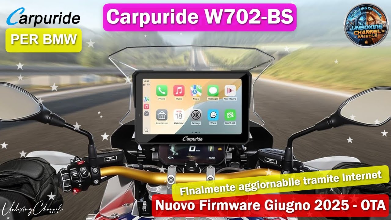 Carpuride W702BS: Nuovo Firmware Giugno 2025 con OTA | Finalmente ...