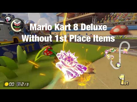 MK8D Without 1st Place Items - YouTube