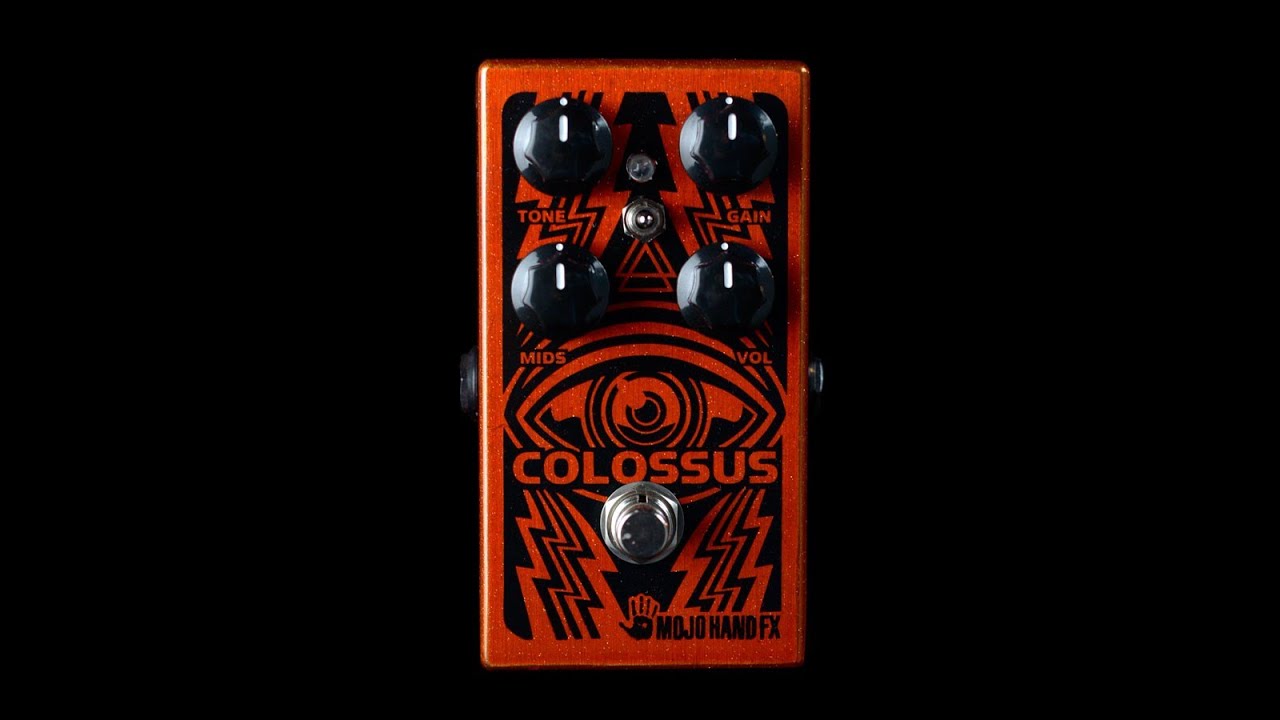 Mojohand Fx Colossus Fuzz, short demo, Msm workshop - YouTube