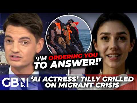 'How do we stop the boats?' | Ben Leo grills 'AI Actress' Tilly on Britain's migrant crisis