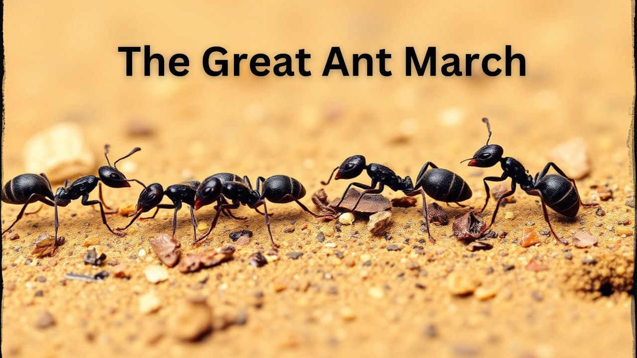 The Great Ant March A Tale of Adventure and Discovery | Learn Bedtime ...