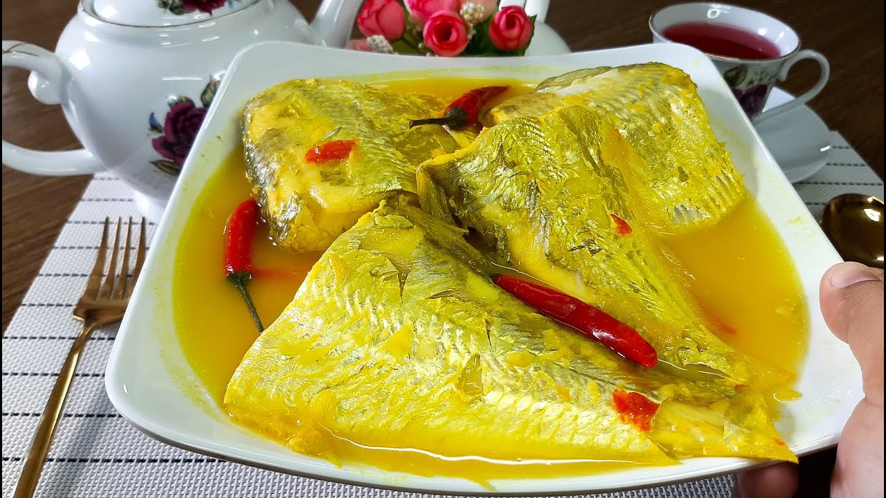 Gulai Ikan Puput Masak Tempoyak Simple Tapi Teramat Sedap - YouTube