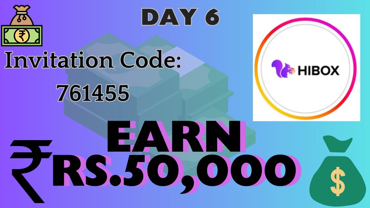 "Day 6: Earn ₹50,000 in 100 Days with Hi Box Challenge! 💰📦" - YouTube