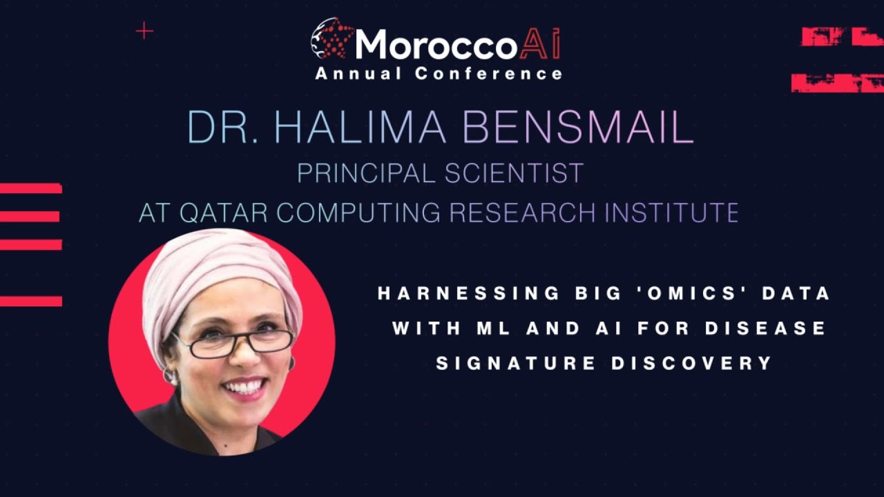 MoroccoAI Annual Conference 2021 - Keynote - Dr. Halima Bensmail - YouTube