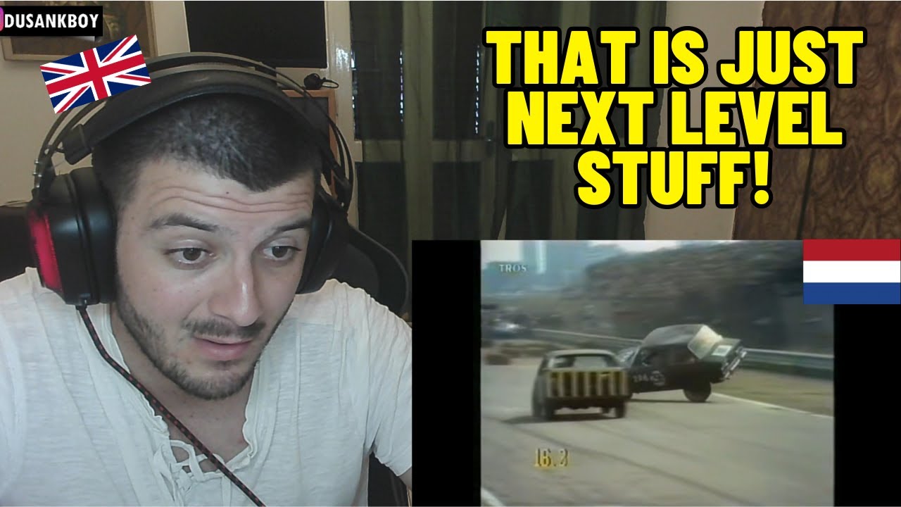Crazy Old Fashioned Dutch Car Races | REACTION - YouTube