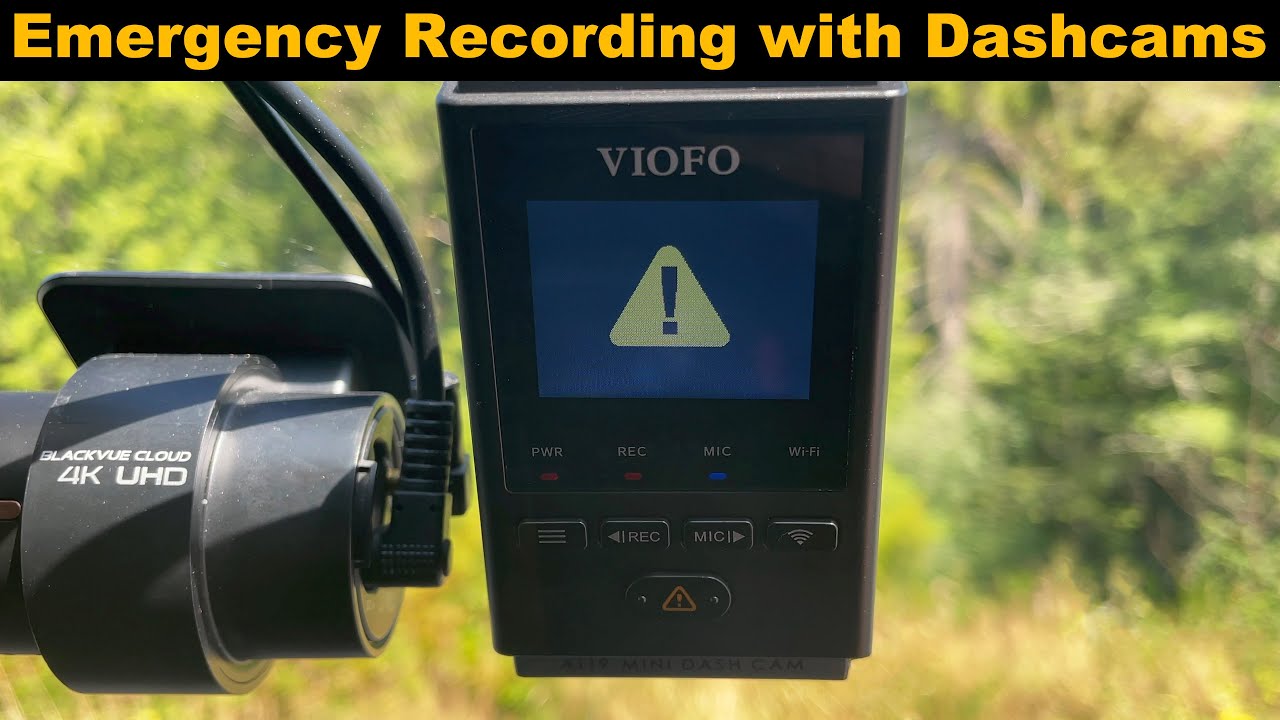 How Emergency Recording Works with Dash Cameras: Five Minute Fridays ...