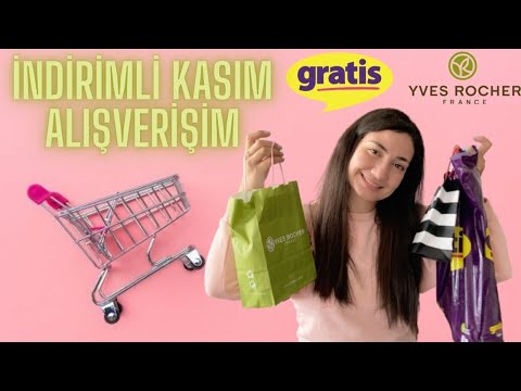 KASIM AYI İNDİRİM ALIŞVERİŞİM / Yeni Ürünlerle Denemeli Makyaj / Cilt Bakımı ve Makyaj