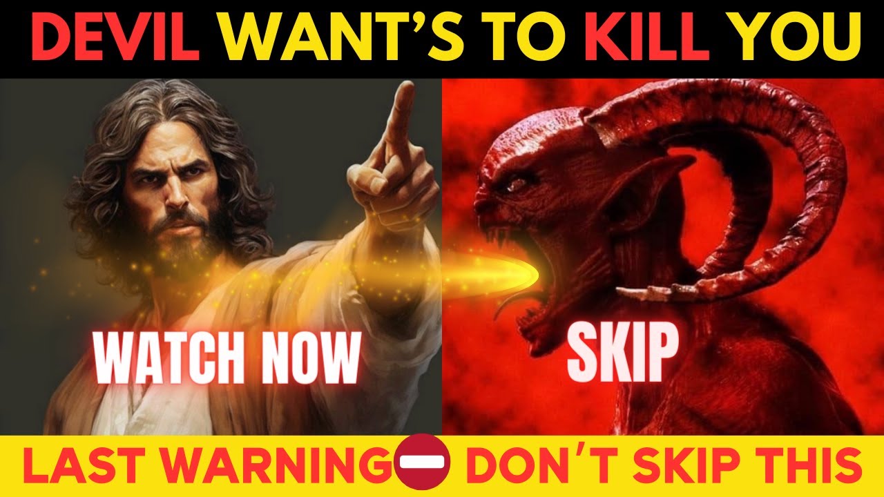My child, Devil wants to kill you don't skip | God's Message Today | # ...