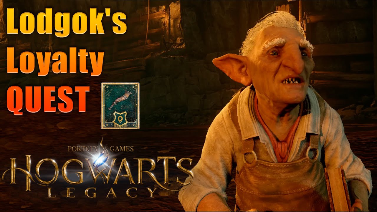 Hogwarts Legacy Walktrought Gameplay (Lodgok's Loyalty) QUEST - YouTube