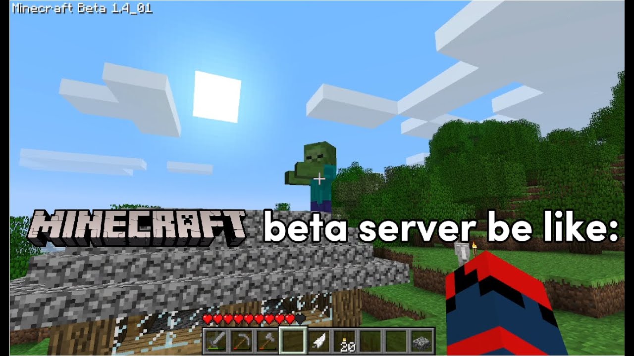 Nenormálny BETA server - 17# Minecraft Old Gamning - YouTube