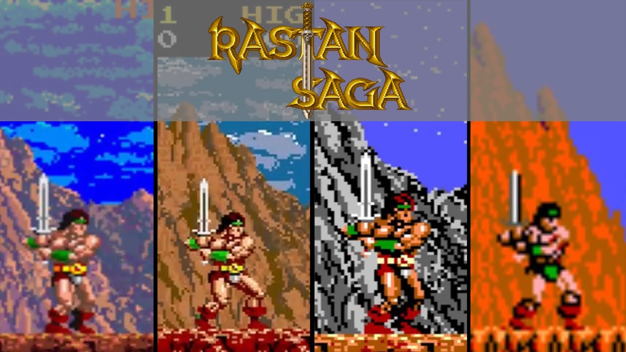 Rastan -Versions Comparison- #64 - YouTube