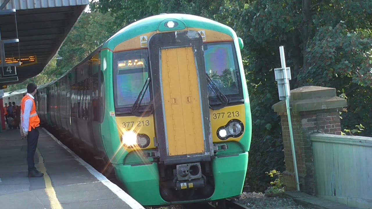 First Day Of Thameslink - Class 377 Electrostars At Haywards Heath ...
