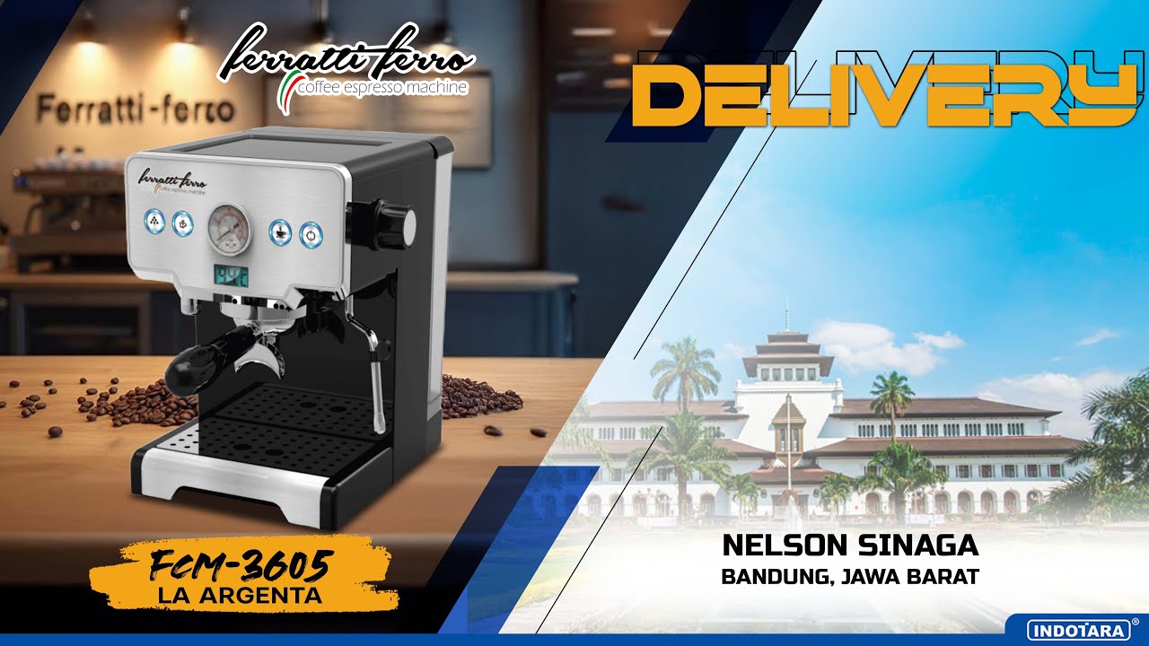 DELIVERY 36 UNIT FERRATTI FERRO COFFEE MACHINE FCM-3605 LA ARGENTA ...
