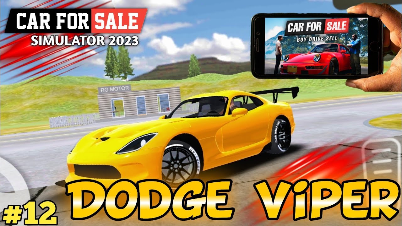 I Bought A Dodge Viper|Car For Sale Simulator 2023 Mobile| - YouTube