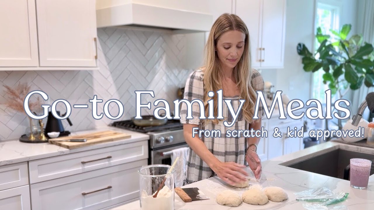 Go-to family meals | Easy healthy dinner ideas kids will love - YouTube
